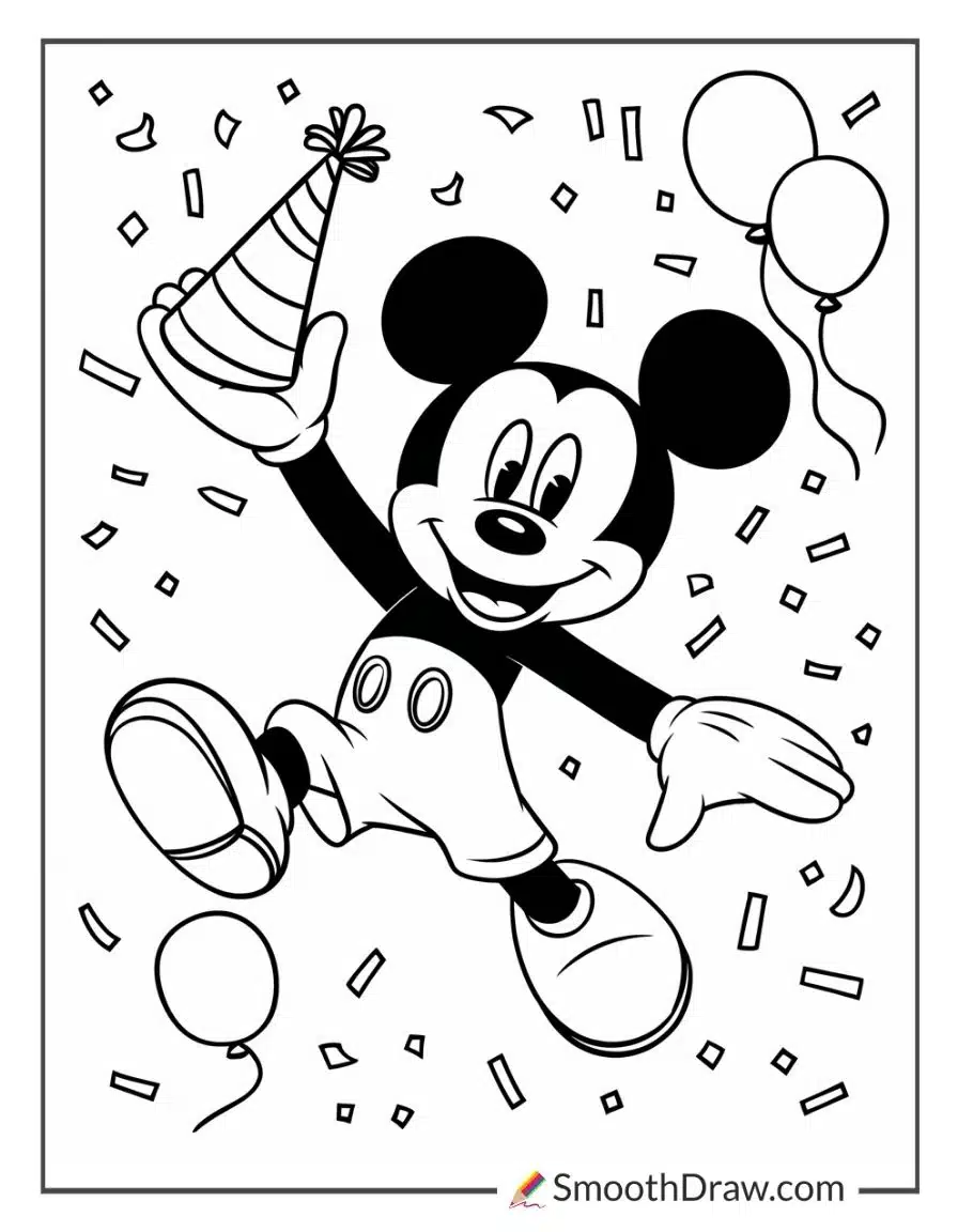 37 Mickey Mouse Coloring Pages (Free Printables)
