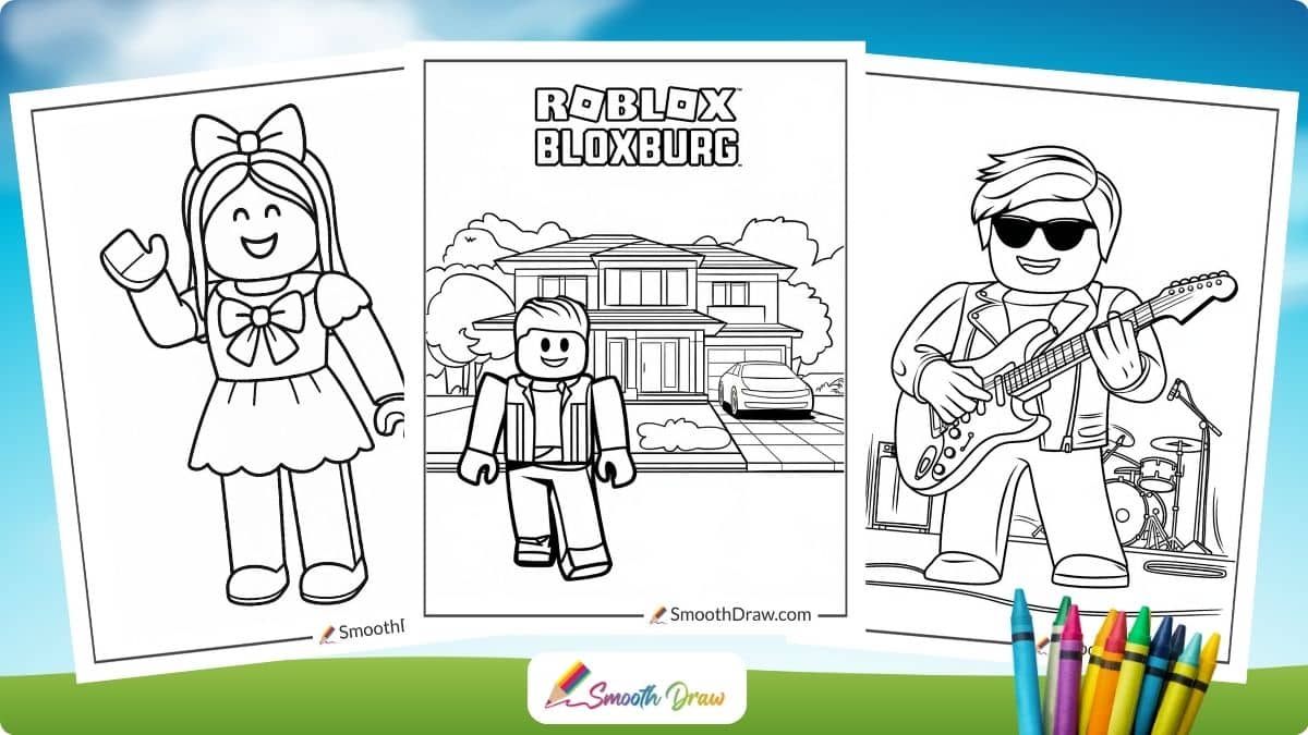 74 Roblox Coloring Pages (Free PDF Printables)