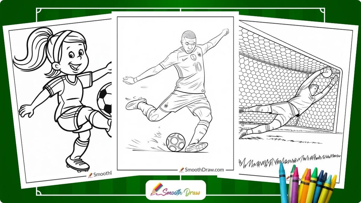 73 Soccer Coloring Pages Free Pdfs