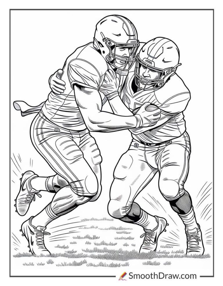 53 Football Coloring Pages